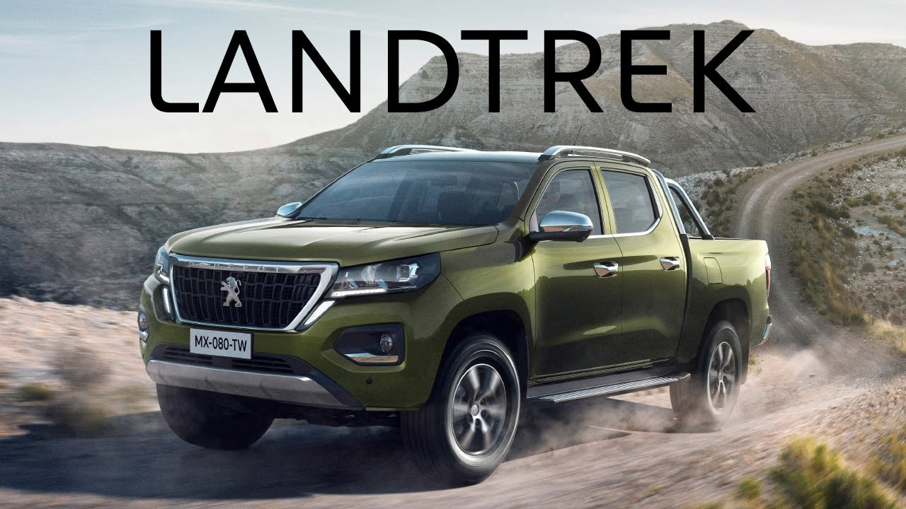 2021 Peugeot Landtrek – Debuts as highly versatile pickup truck - YouTube