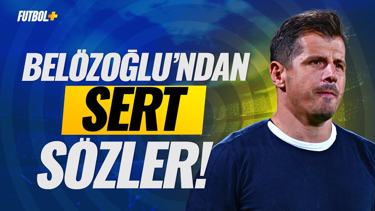 Emre Belözoğlu'ndan sert sözler! | #ankaragücü - YouTube