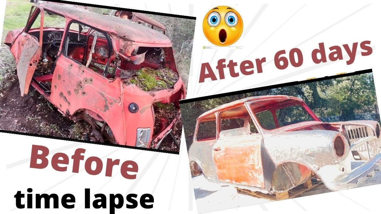 6 months to change this rusty wreck in a rally car! First steep, the ...