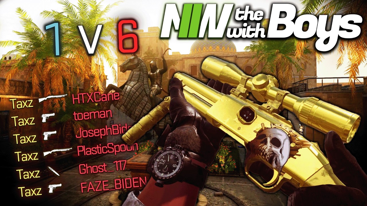MWII with the Boys 8: Insane 6 vs 1 Clutch - YouTube
