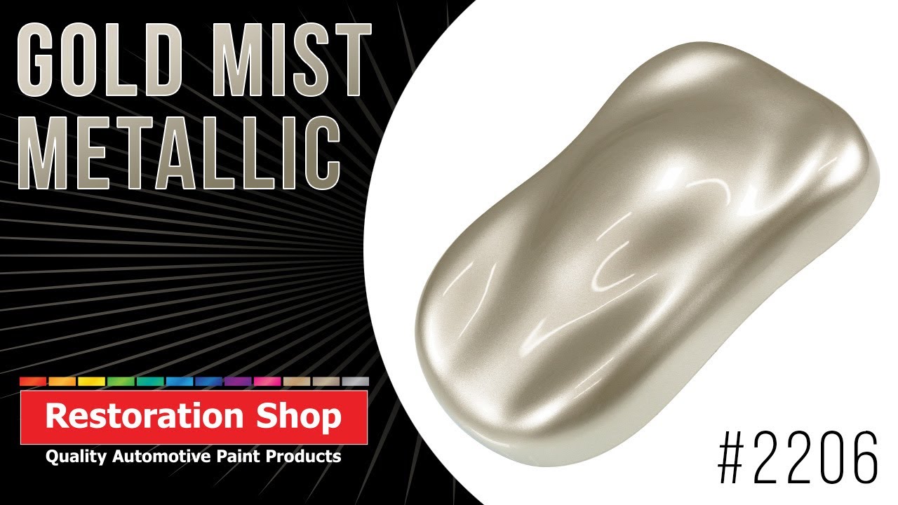 Restoration Shop | #2206 - Gold Mist Metallic - YouTube