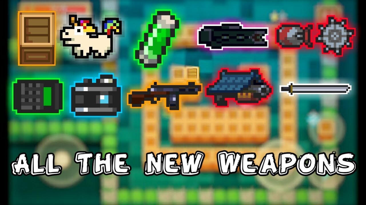 All the new weapons from easter - YouTube