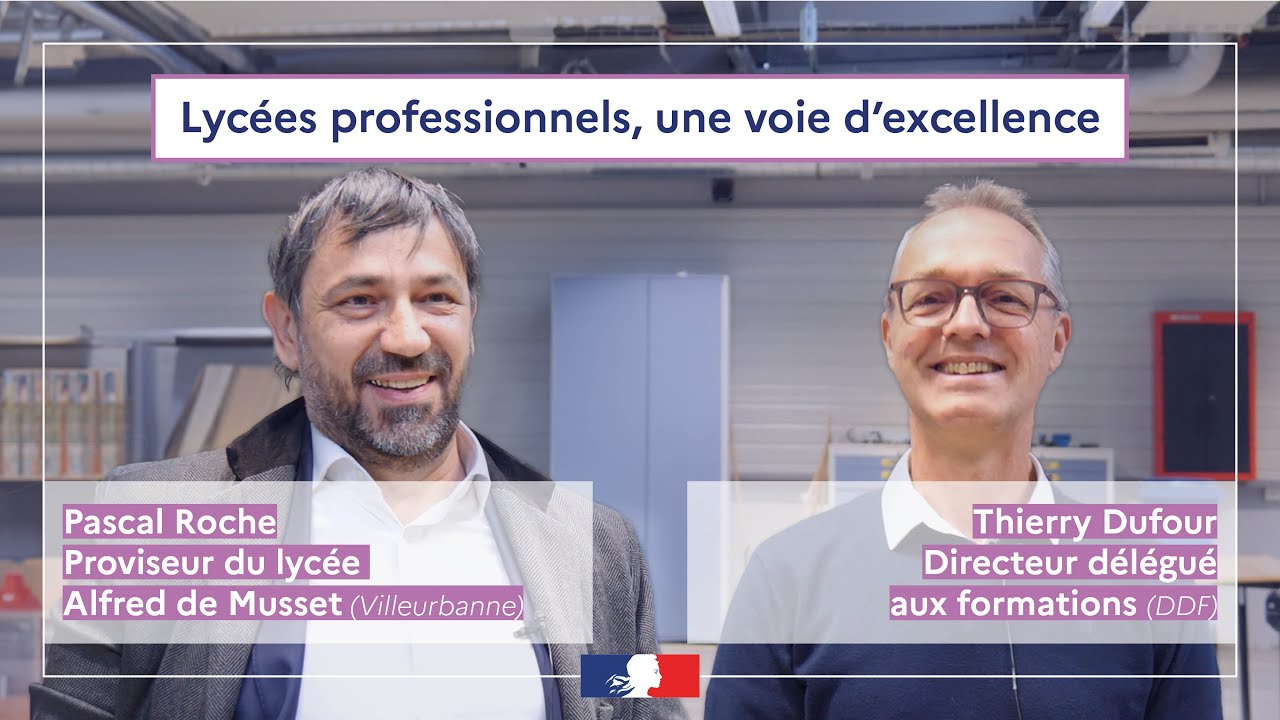 Les lycées professionnels, une voie d'excellence : La semaine des ...