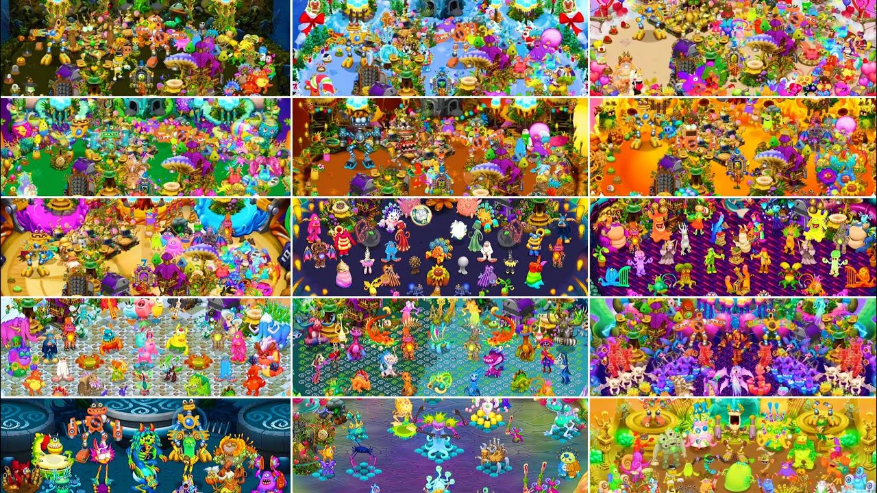 All Island Songs 4.5 – My Singing Monsters || MSM Wub - YouTube