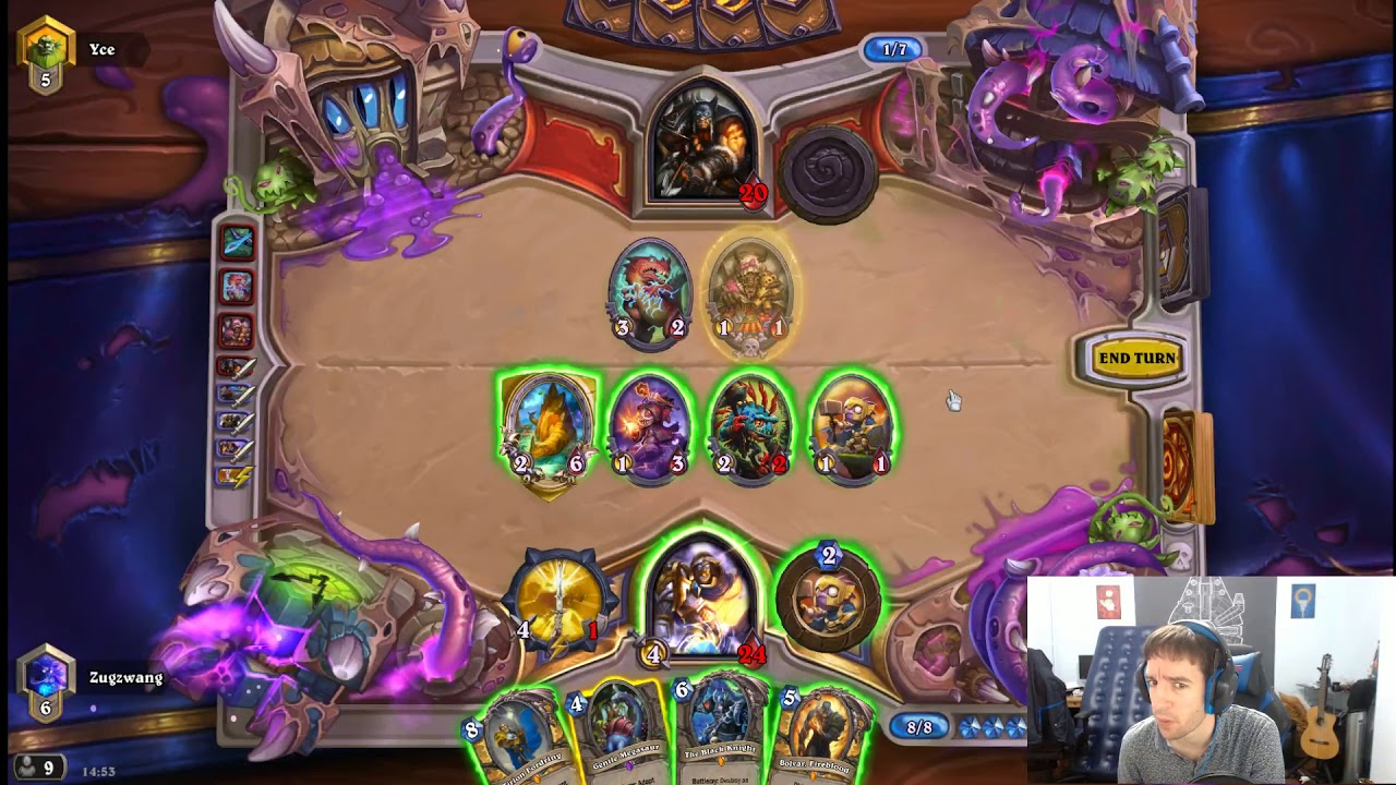 Midrange Murloc Paladin - Knights of the Frozen Throne! - YouTube