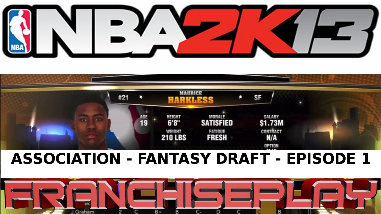 NBA 2K13 - Fantasy Draft Association - Chicago Bulls - Episode 1 - YouTube