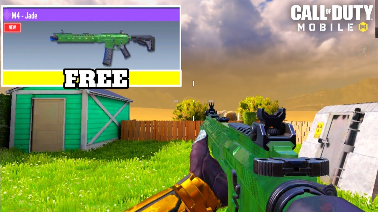 New Free Epic M4-Jade in Call Of Duty Mobile! Free Epic M4 Jade ...