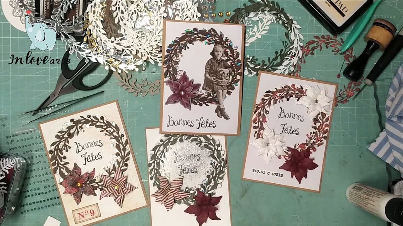 Sharing Tutorials | Inlovearts | DIY | Cutting Dies | By Nathalie G ...