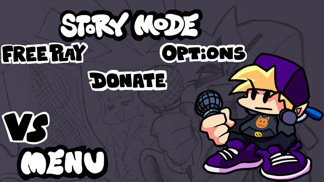 Friday Night Funkin' VS Main Menu Full Week | FNF MODS - YouTube