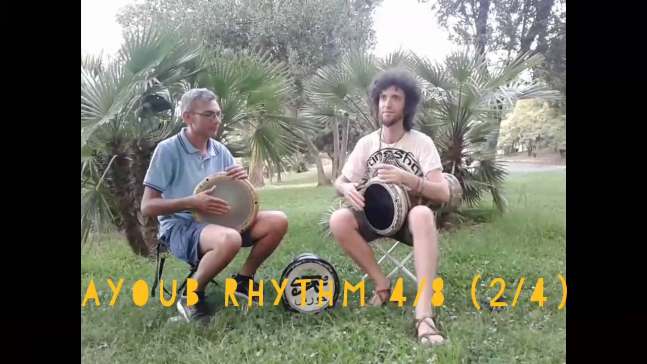 Ayoub 4/8 (2/4) Darbuka & Sagat Rhythms - Simone Horus - YouTube