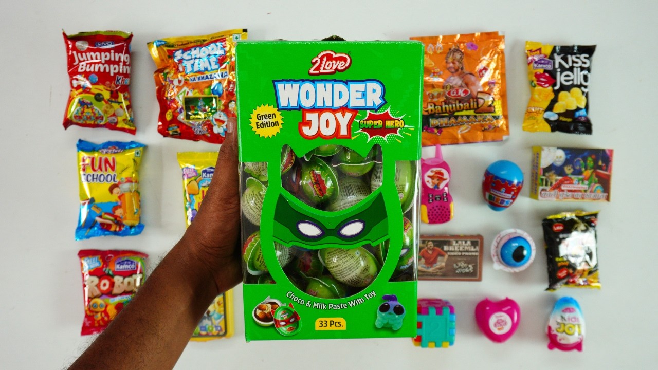 Latest Snacks Collection wonder joy,fun school,robot,school time and ...