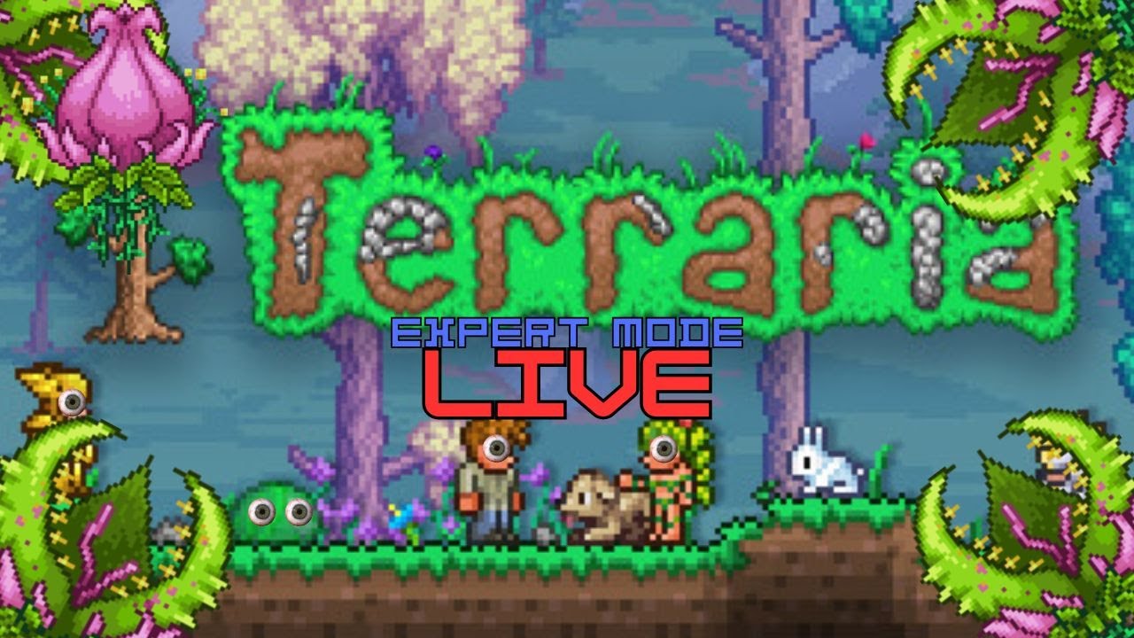 Can I Beat Plantera??? (Terraria Expert Mode Live) - YouTube