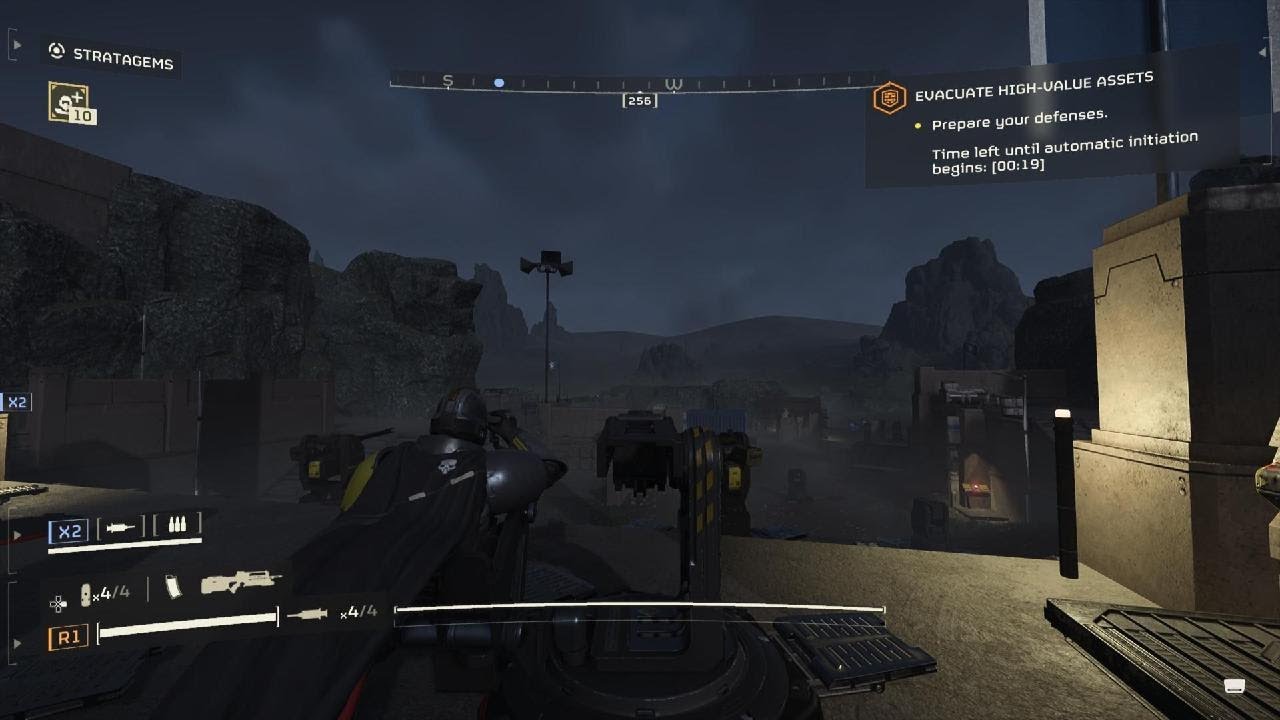 Helldivers 2 | Helldive Defend Generators Sentry Gameplay (No ...