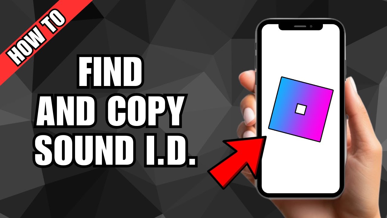 How To Find & Copy Sound ID on Roblox Mobile - YouTube
