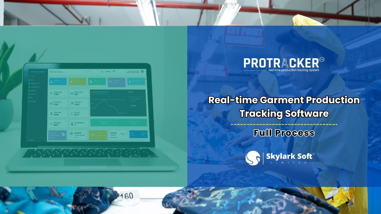 PROTRACKER Full Process: From Cutting to Finishing | Real-Time Garment Production Tracking ...
