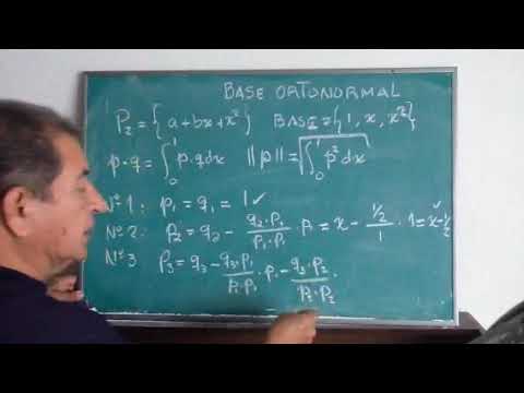 Base Ortonormal para Polinomios - YouTube