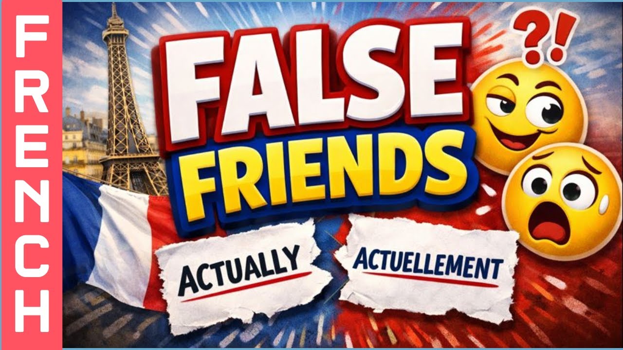 False Friends in French | Commonly Confused Words - YouTube