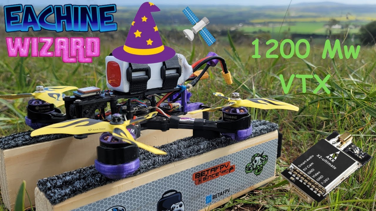 Eachine X220 Wizard - Still Best Budget Quad? + 1200 Mw VTX = NICE ...