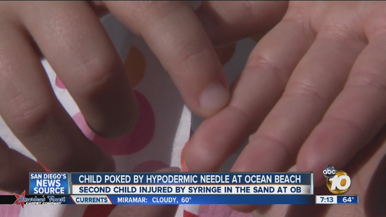 5-year-old girl gets poked by dirty hypodermic needle while playing in ...