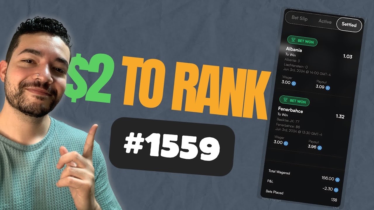 How $2 Got Me to #1.5k Rank on Divvy Bets - YouTube