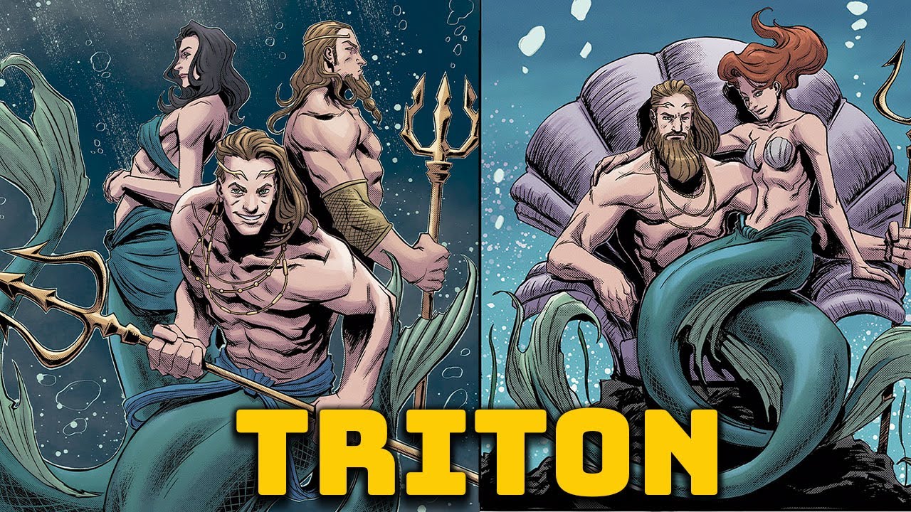 Triton - L'héritier de Poséidon - Mythologie Grecque - Histoire et Mythologie en BD - YouTube