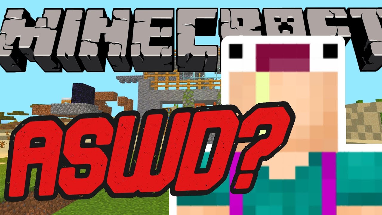 AWSD BUILDS A HOUSE..... | Minecraft Part 1| - YouTube