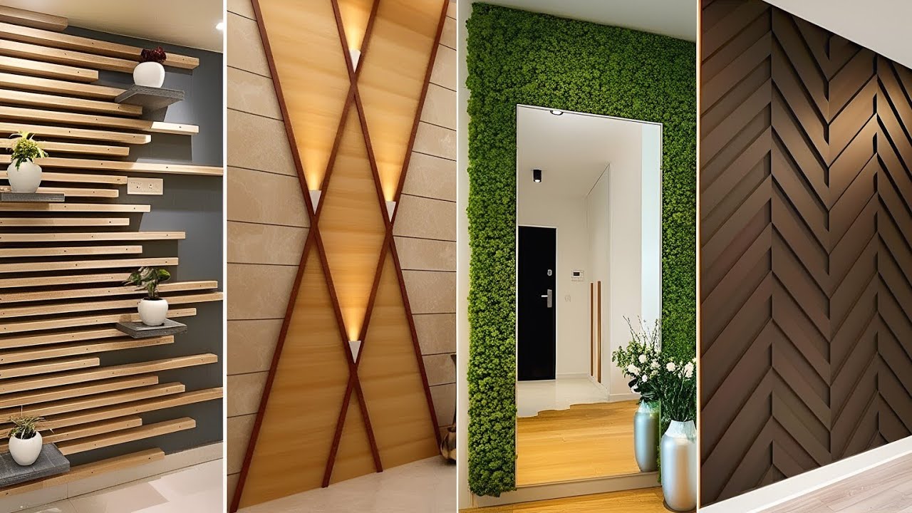 100 Ideas de Decoración de Paredes para Salas 2024 Tendencias de ...