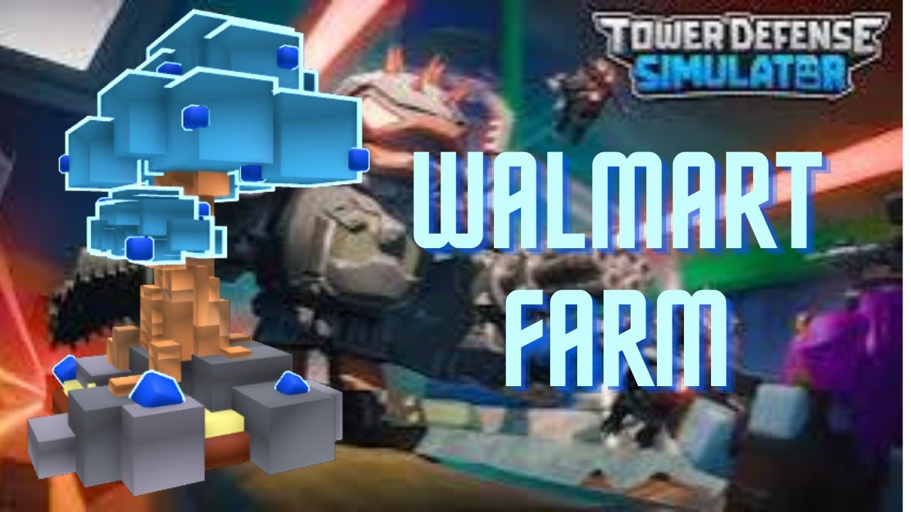 Como pegar a Walmart skin Farm no Tower defense simulador!! #tds # ...