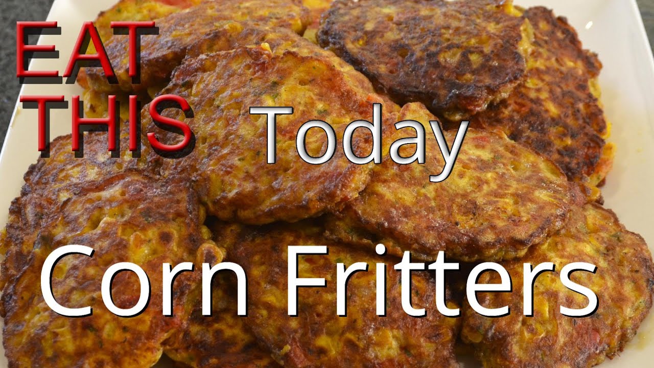 Golden Corn Fritters | Veggie Cakes - YouTube