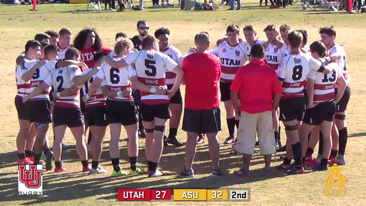 University of Utah Men's Rugby at Arizona State - YouTube