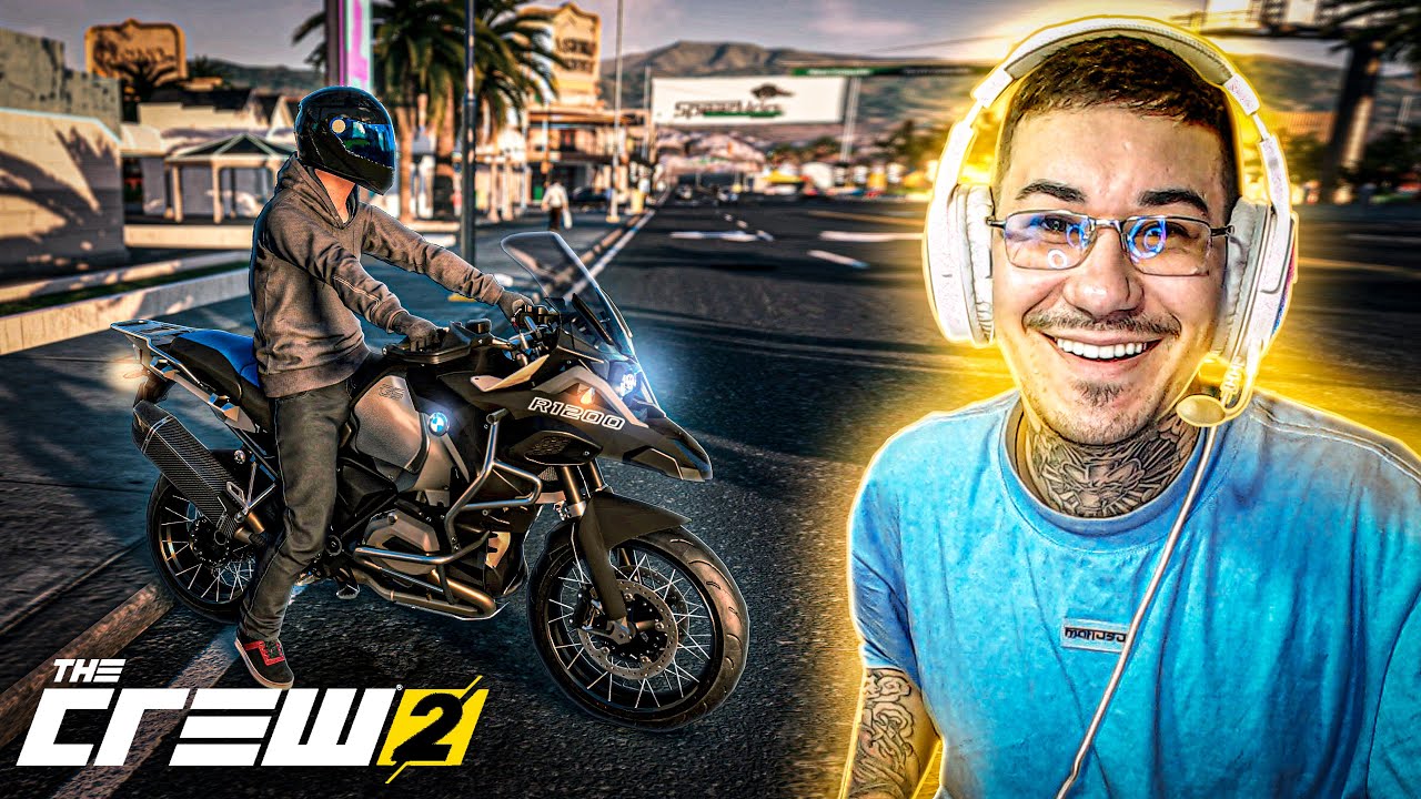 THE CREW 2 - ROLE DE BMW GS R1200 SÓ GRAU - YouTube