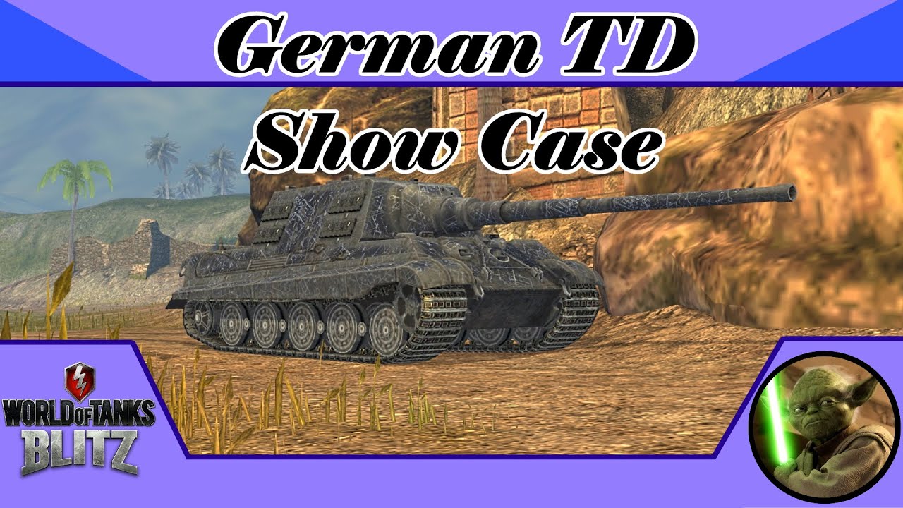 German TD Show Case - World of Tanks Blitz - YouTube