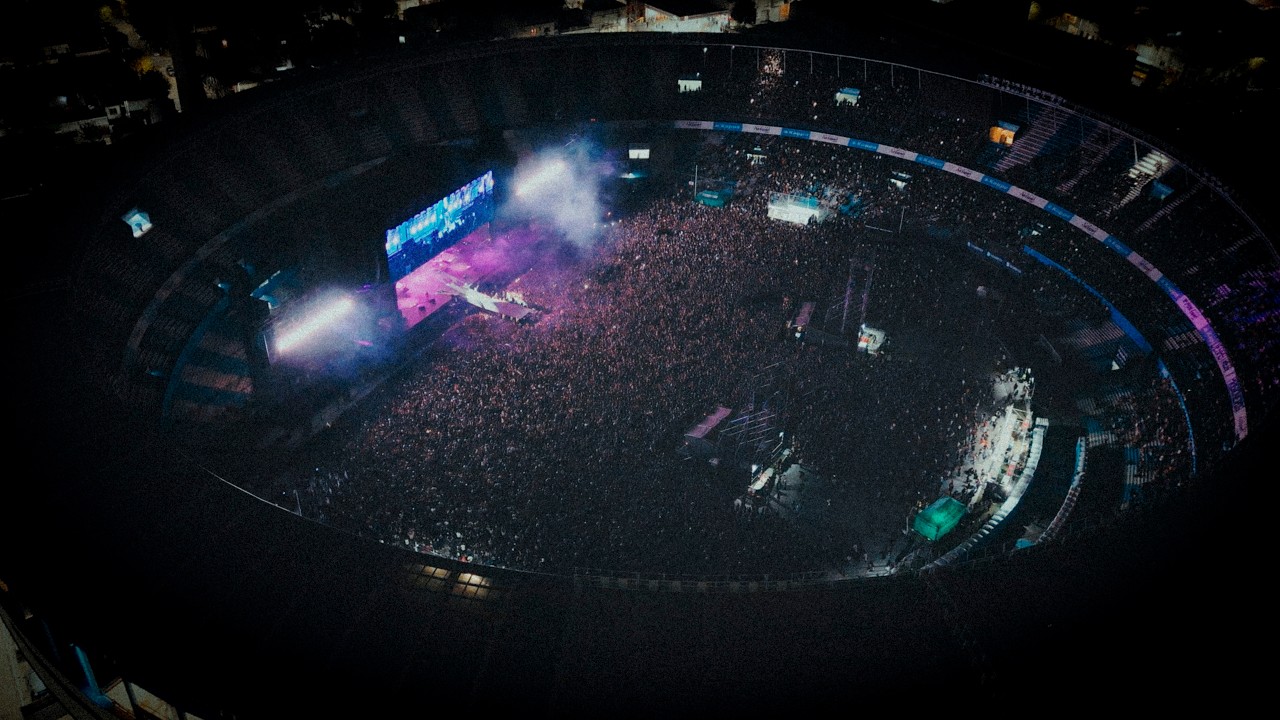 WOS - "DESCARTABLE" En Vivo Estadio Racing Club (Show Completo) - YouTube