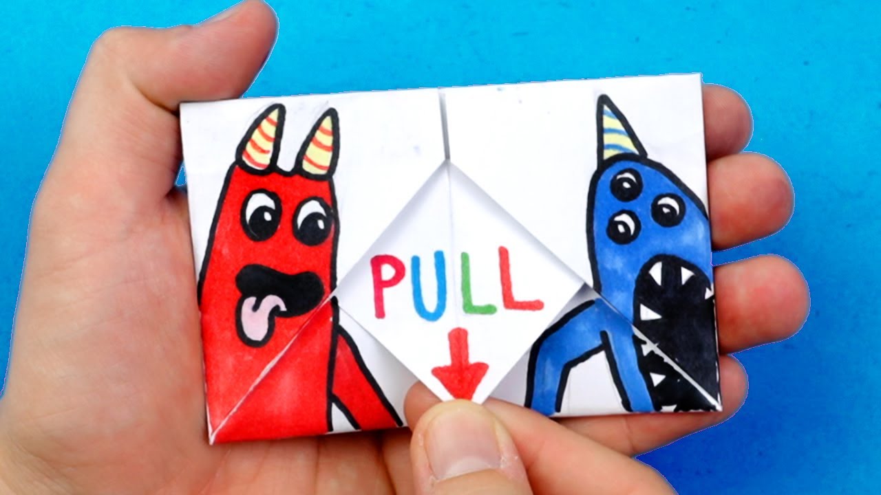 TUTORIAL GARTEN OF BANBAN Transformation PAPER CRAFTS for FANS - YouTube