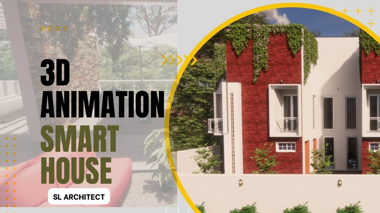Proposed Smart House 3D Animation - YouTube