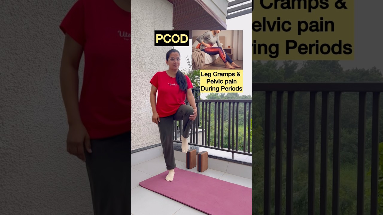 PCOD Leg Cramps & Pelvic Pain Cure explained #shorts #youtubeshorts # ...