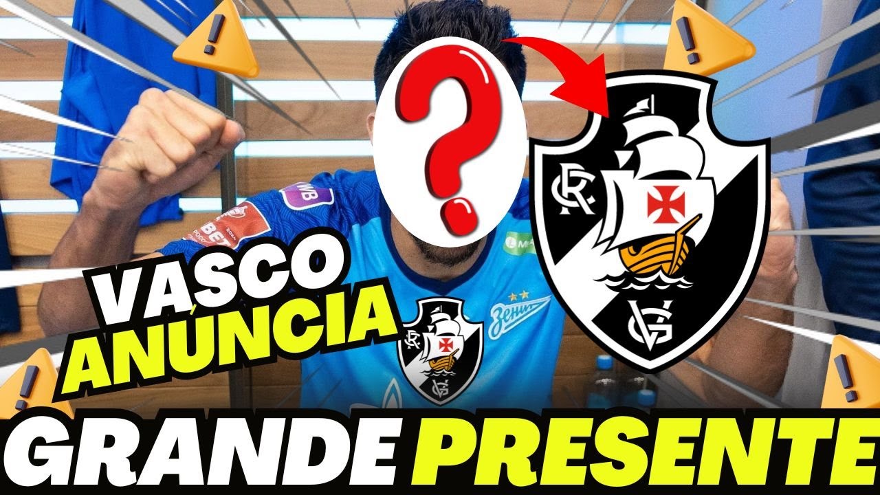🚨É DO VASCO!🚨O GRANDE PRESENTE DE JANEIRO DO VASCO PARA A TORCIDA ...
