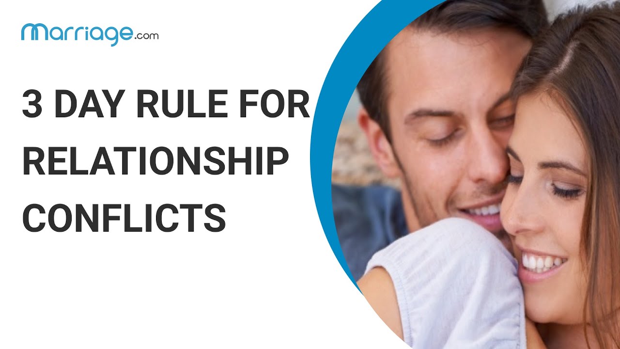 How to Apply The Three-Day Rule After an Argument - YouTube