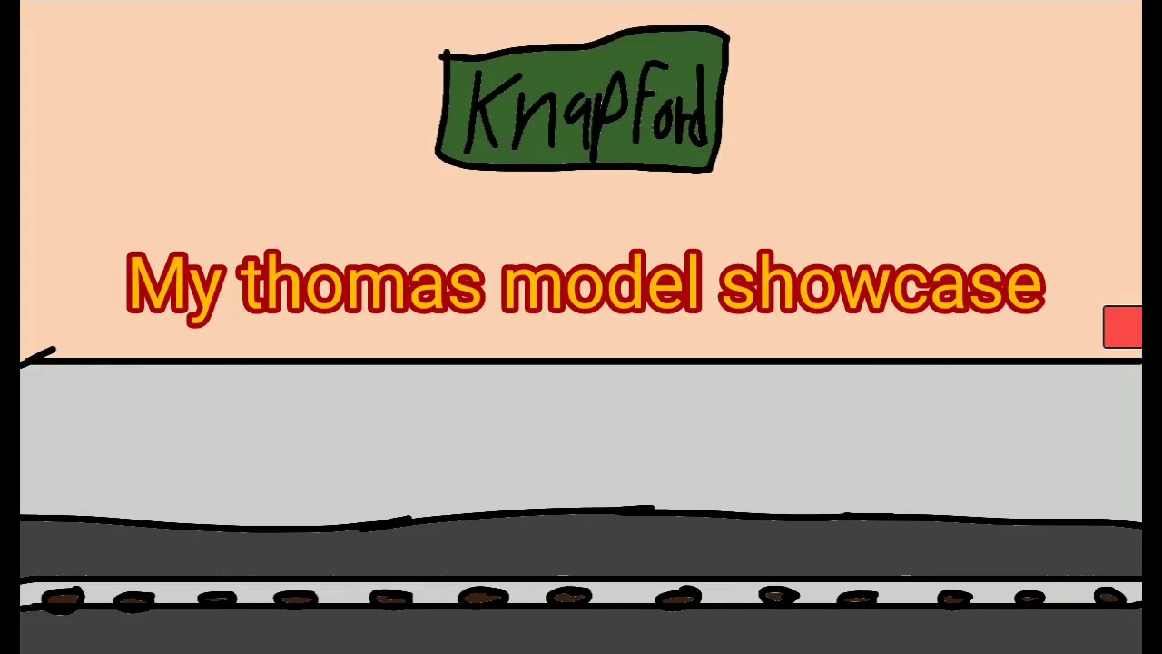 Model showcase:thomas (made by flipaclip) read description - YouTube