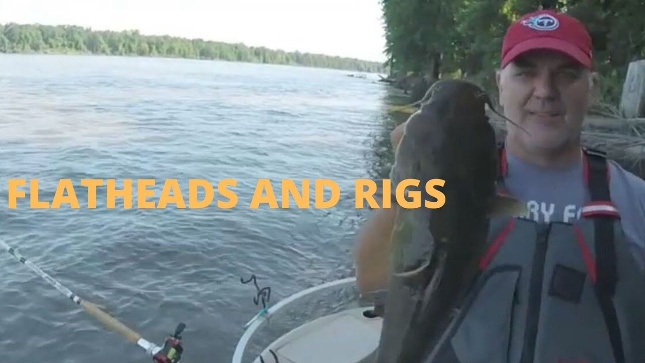 CATCHING FLATHEAD WITH 3-WAY AND DOUBLE LOOP RIG - YouTube