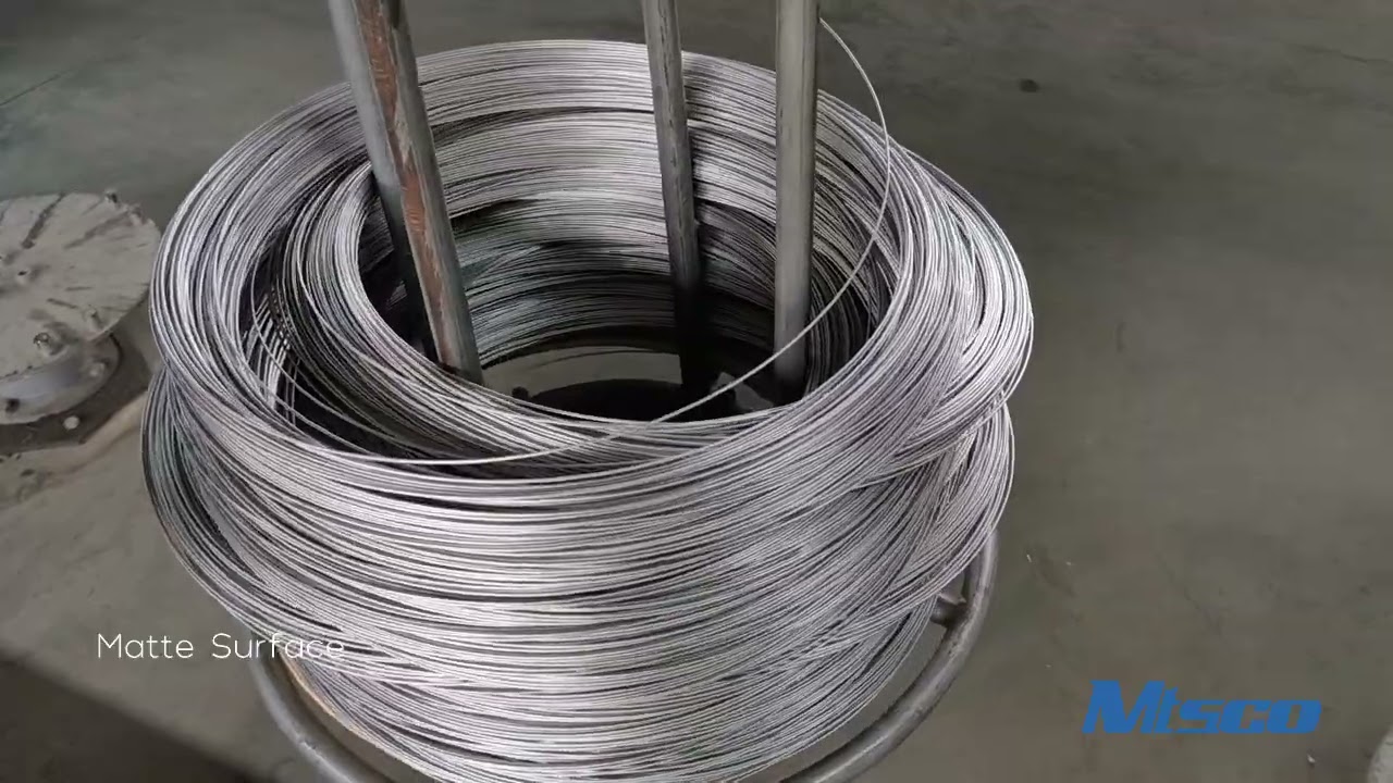 MTSCO Stainless Steel Wire, Spring Wire - YouTube