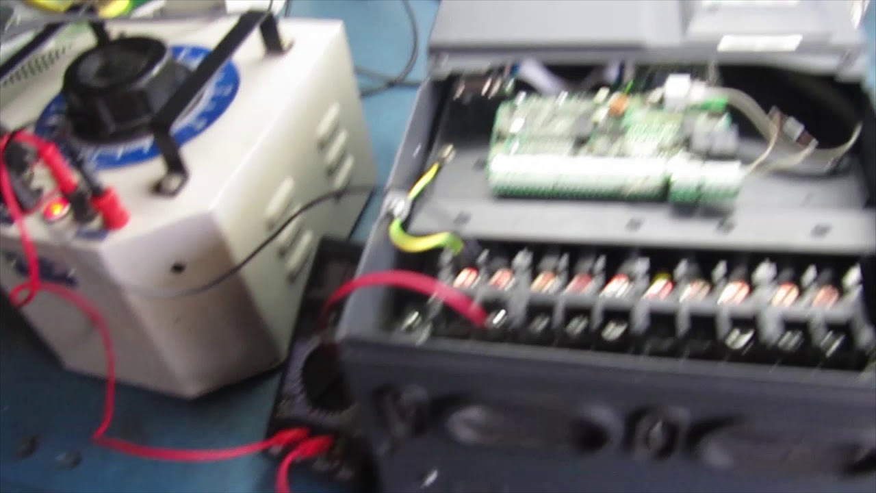 Repair of Inovance technology drive IS300-5T040-C - YouTube