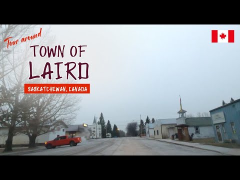 Town of LAIRD, Saskatchewan- driving around | Canada - YouTube