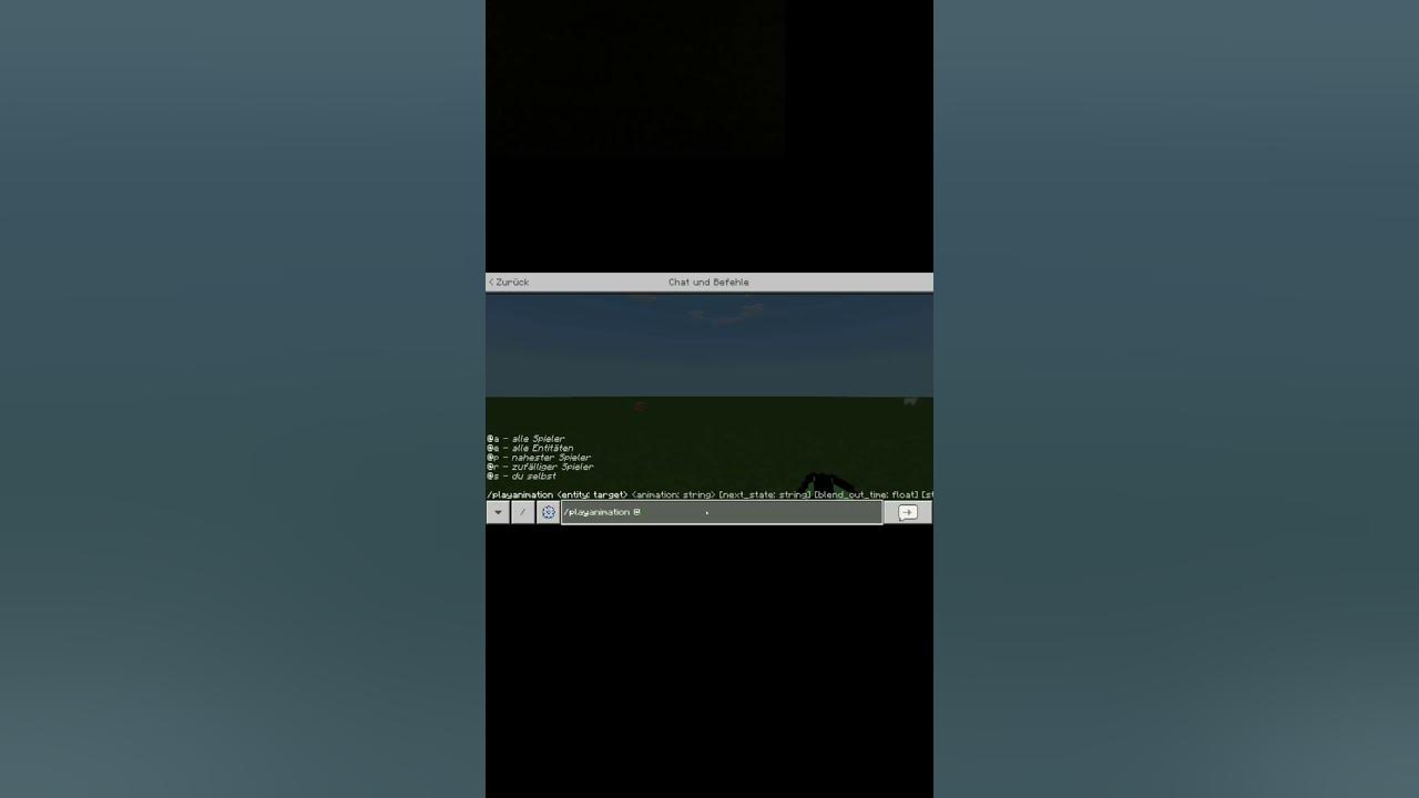 Animations command hack #capcut #minecraft - YouTube