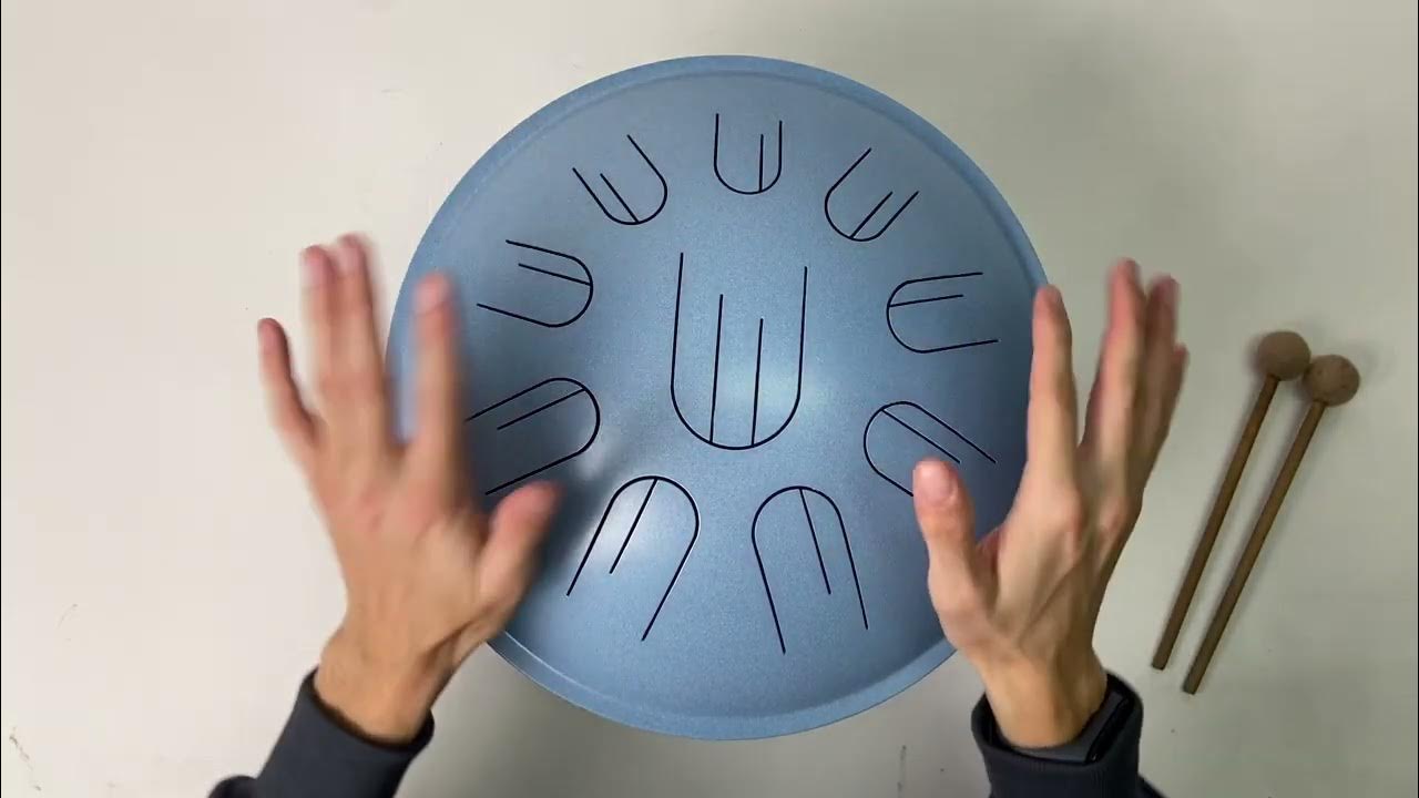 Глюкофон New Wave A-major - steel tongue drum Kosmosky - YouTube