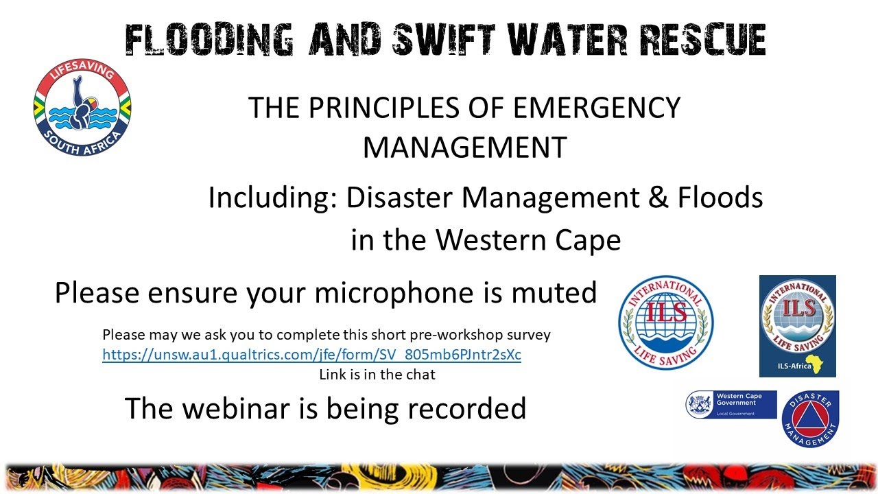 Flooding and Swift Water Rescue Part 1: The Principles of an Emergency ...