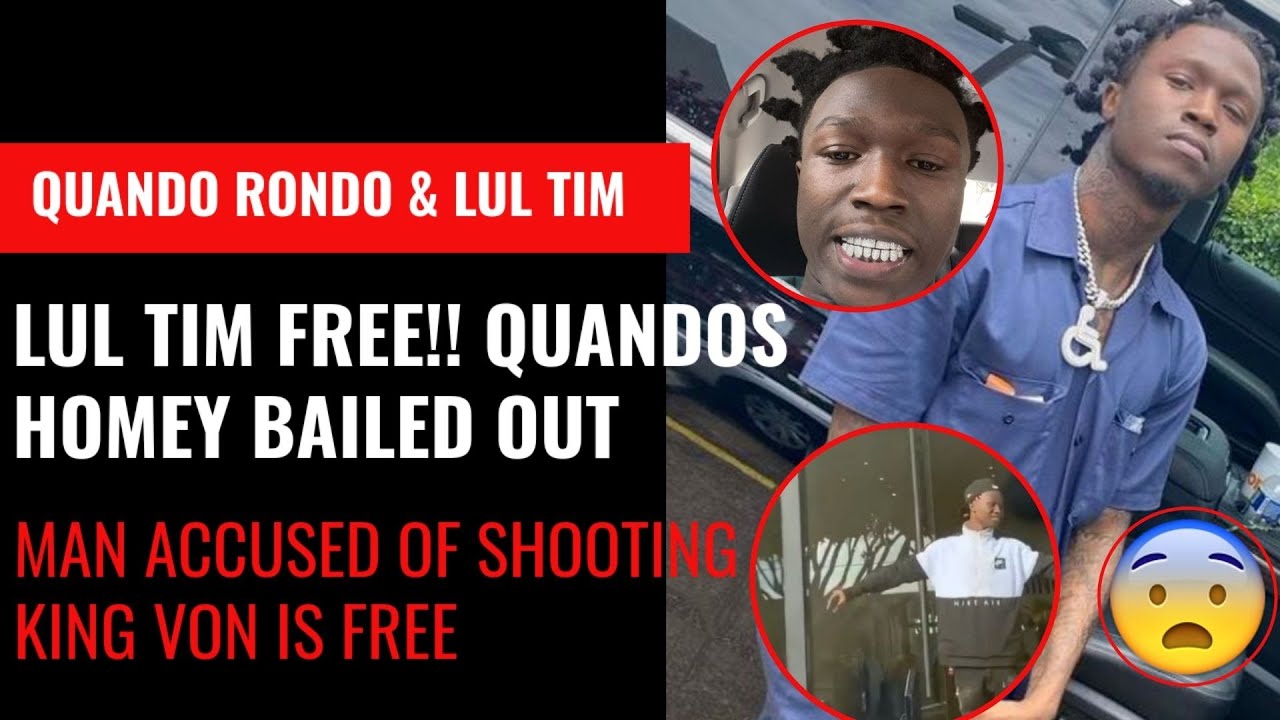 Lul Tim Free!! Quando Rondo's Homeboy Set Free on Bond!! Quando's Team ...