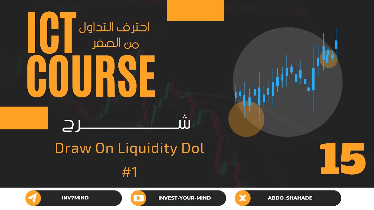 كورس ICT بلعربي | 15# شرح DRAW ON LIQUIDITY DOL جزء الاول - YouTube