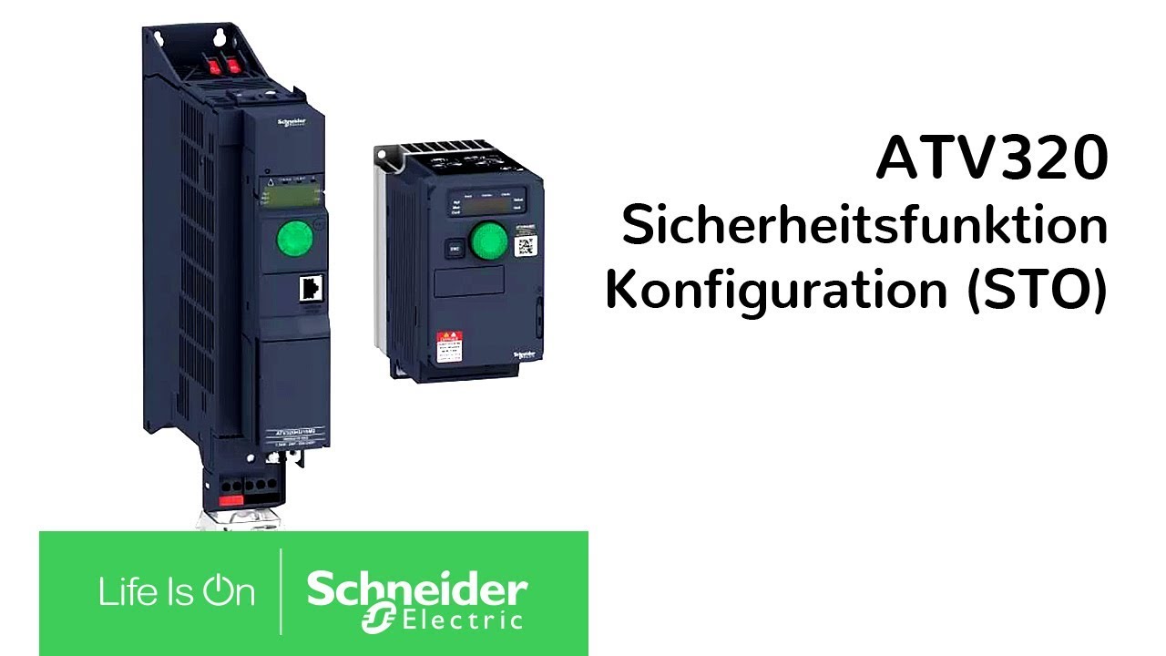 ATV320 - Konfiguration: Sicherheitsfunktion STO (Safe Torque Off ...