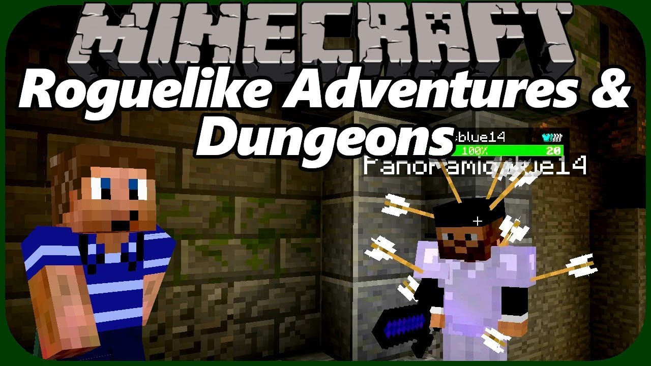 CACTUS MAN PANO | Rouguelike Adventures and Dungeons SMP (Minecraft ...